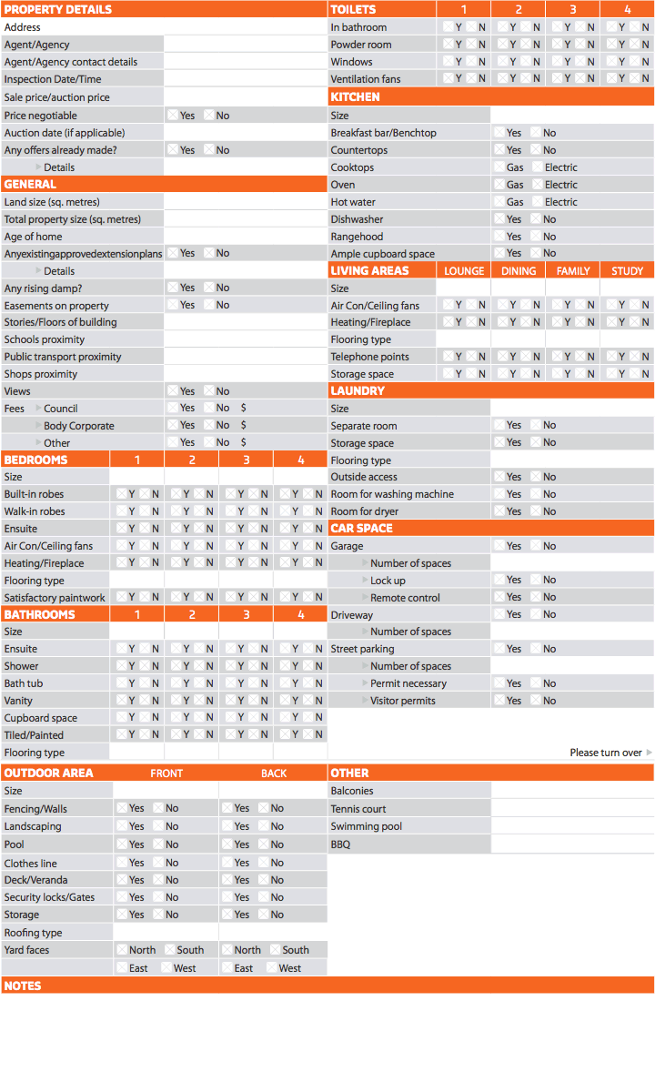 Open For Inspections